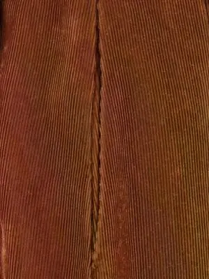 FORTE_FORTE Maxi Pleated Corduroy-effect Skirt - Brown