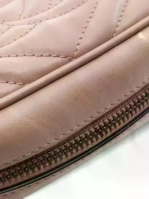 Gucci Gg Marmont Quilted Shoulder Bag - Neutrals