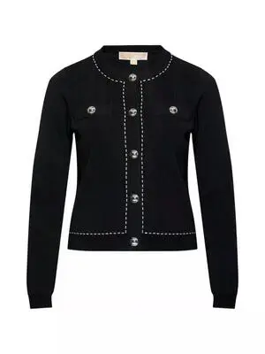 Michael Kors Embellished Studded Cardigan