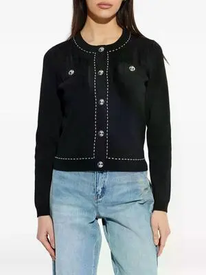 Michael Kors Embellished Studded Cardigan