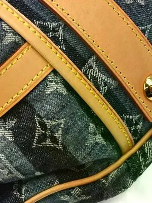 LOUIS VUITTON 2006 Gm Cabas Raye Two-way Handbag