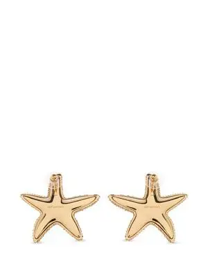 SELF-PORTRAIT Starfish-motif Pearl-embellished Earrings