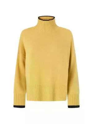 Pinko Contrast-trim Sweater - Neutrals