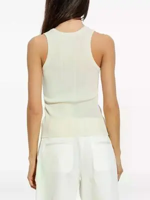 Matteau Ribbed-knit Tank Top