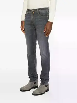 Jacob Cohen Bard Zip-up Slim-fit Jeans