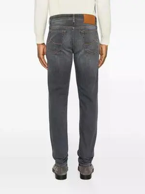 Jacob Cohen Bard Zip-up Slim-fit Jeans