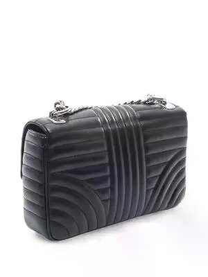 Prada 2010-2026 Medium Soft Calf Impunture Diagramme Bag Crossbody Bag