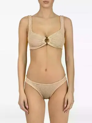 PARAMIDONNA Irina Smocked Bikini - Neutrals