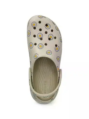 CROCS Classic Floral Platform Clogs