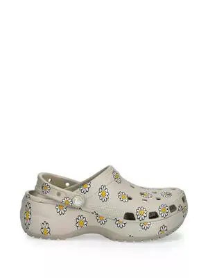 Crocs Floral Mules Clogs For Women