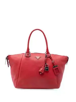 Prada 2013-2026 Vitello Daino Double Handle Satchel