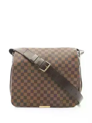 LOUIS VUITTON 2003 Bastille Damier Ebene Shoulder Bag