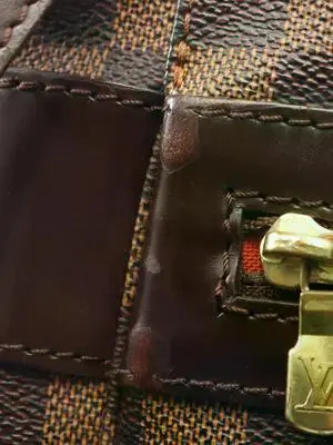 LOUIS VUITTON 2003 Bastille Damier Ebene Shoulder Bag