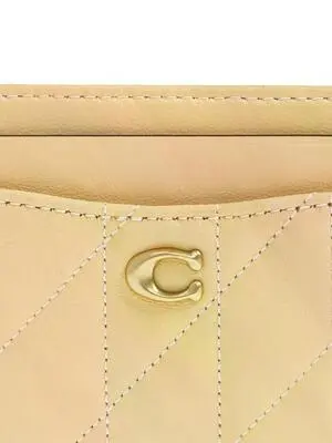 COACH Quilted-design Leather Cardholder