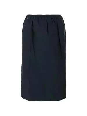 Carven Pull-on Pleated Elasticated Skirt