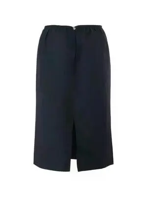 Carven Pull-on Pleated Elasticated Skirt
