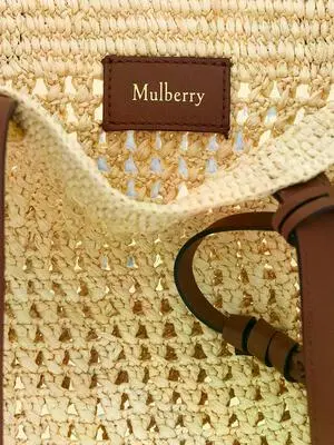 Mulberry Small Crochet Tote Bag