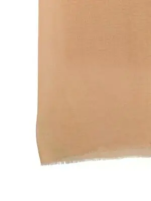 Missoni Logo-embroidered Frayed Scarf