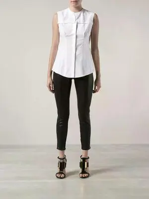 Alexander McQueen Sleeveless Layered Shirt