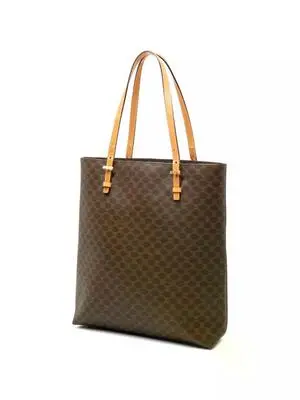 Celine Macadam Coated Canvas Tote Bag