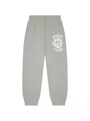 DENIM TEARS University Logo-print Track Pants - Grey
