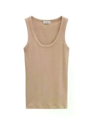 Marc O'polo Ribbed-knit Tank Top - Neutrals