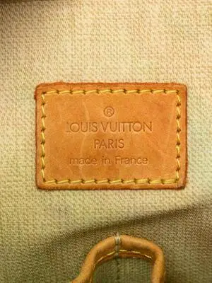 LOUIS VUITTON Monogram Trouville Handbag - Brown