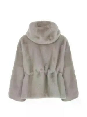 VALENTINI 1972 Hooded Faux-fur Jacket