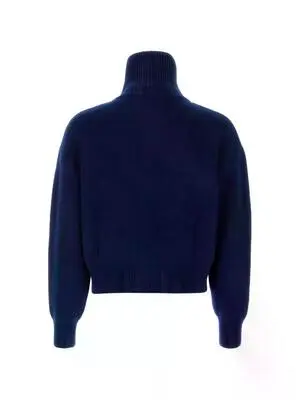 Extreme Cashmere N°377 High-neck Cardigan