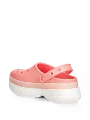 CROCS Classic Frosted Platform Clogs