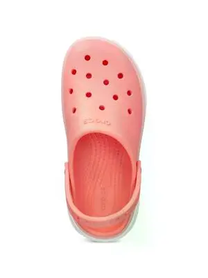 CROCS Classic Frosted Platform Clogs - Pink
