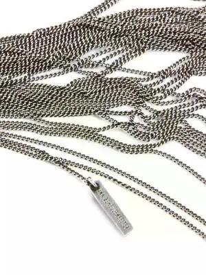 ANN DEMEULEMEESTER Ieta Multi-chain Necklace - Silver