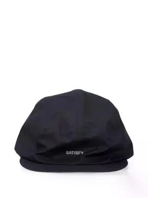 Satisfy Pertex® Logo-print Drawstring Cap - Black
