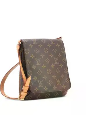 LOUIS VUITTON Monogram Canvas Musette Salsa Pm Shoulder Bag - Brown