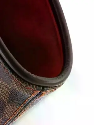 LOUIS VUITTON Manosque Gm Damier Tote Bag - Brown