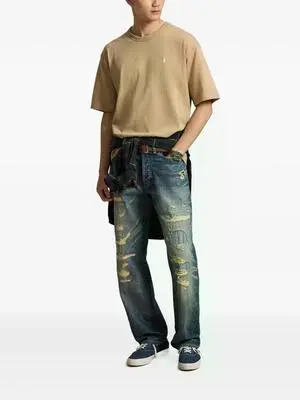 Polo Ralph Lauren Relaxed Fit Jersey Crewneck T-shirt - Neutrals