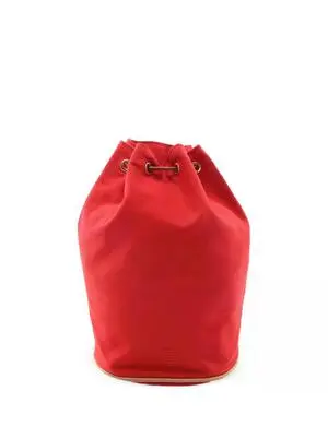 Hermès 2010s Pm Porochon Mimir Pm Bucket Bag Red