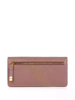 GIANNI CHIARINI Large Bubble Grained Leather Wallet