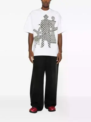 PDF Graphic-print T-shirt - White