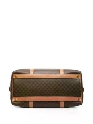 Celine 2014 Macadam Coated Canvas Boston Bag