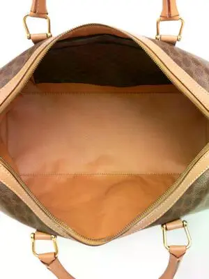 Celine 2014 Macadam Coated Canvas Boston Bag