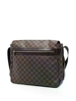 LOUIS VUITTON 2010 Damier Ebene Abbesses Crossbody Bag