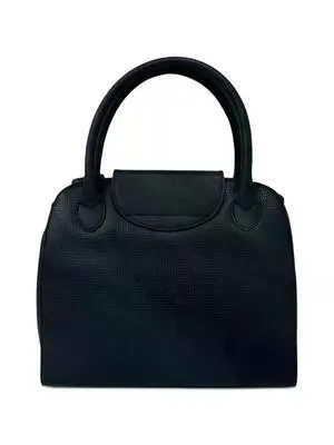 Burberry Leather Handbag - Blue