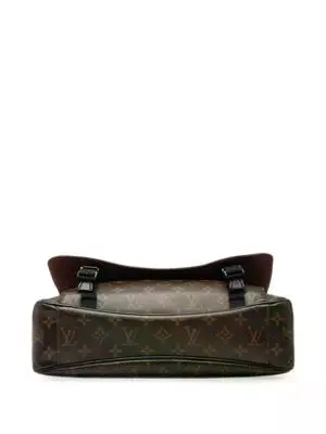 LOUIS VUITTON 2013 Monogram Macassar Clarence Satchel