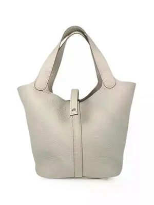Hermès 2023 Pm Picotin Lock Tote Bag - White
