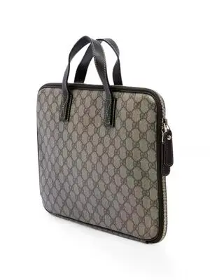 Gucci 2000-2015 Gg Supreme Laptop Bag Business Bag