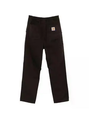 Carhartt Work In Progress Elasticated-waistband Logo-patch Trousers