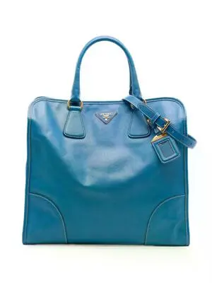 Prada Saffiano Lux Shopping Tote Satchel