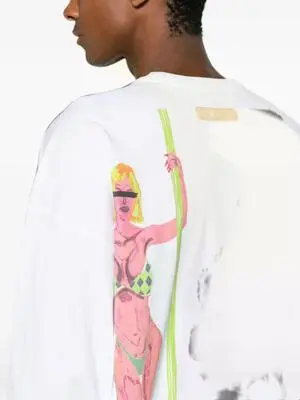 PDF Graphic-print Long-sleeve T-shirt