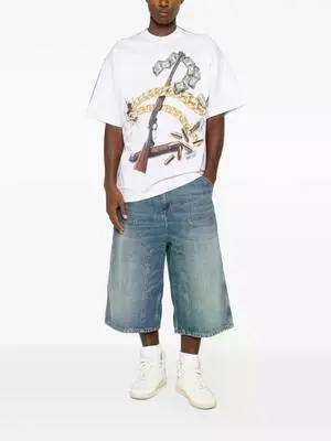 PDF Graphic-print T-shirt - White